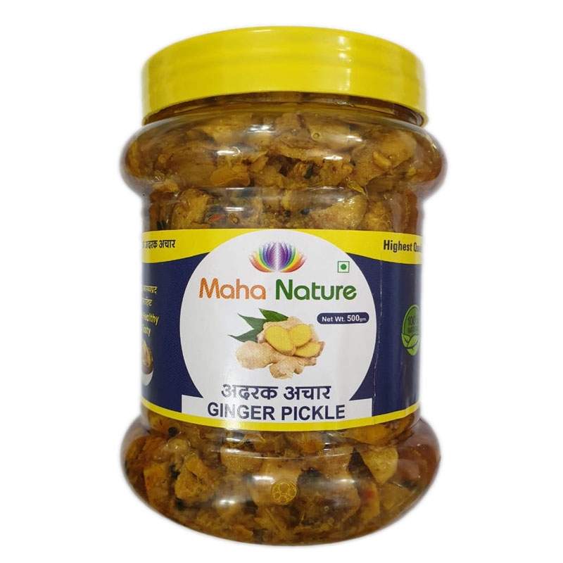 Ginger Pickle at Maha Nature | Adrak ka Achar