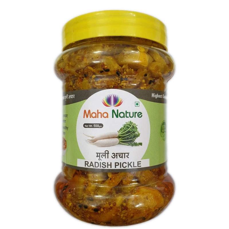 Radish Pickle | Mooli ka Achar | Radish Pickle at Maha Nature