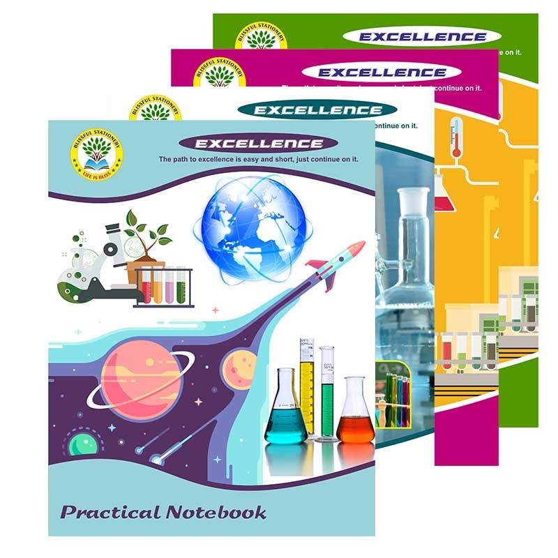 Practical Notebook 152 Pages Pack of Four
